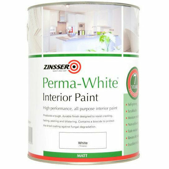 Zinsser Perma White Interior – JDC Paints Ltd
