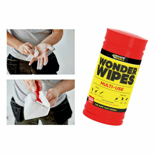 EVERBUILD WONDER WIPES ANTI BACTERIAL MULTI USE 100PACK – JDC Paints Ltd